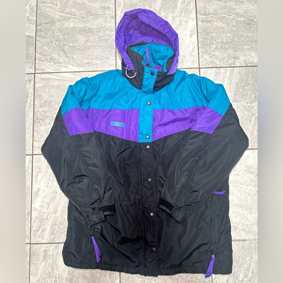 Columbia | Jackets & Coats | Vintage Columbia Colorblock Ski Jacket ...